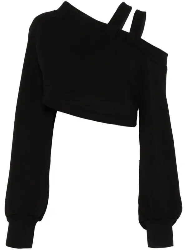 IOANA CIOLACU Off-shoulder Top - Black