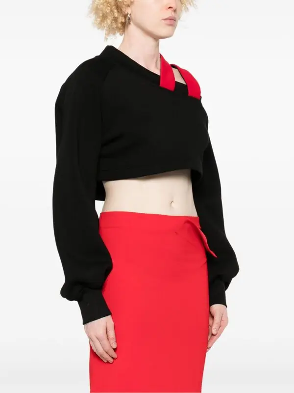 IOANA CIOLACU Off-shoulder Top - Black