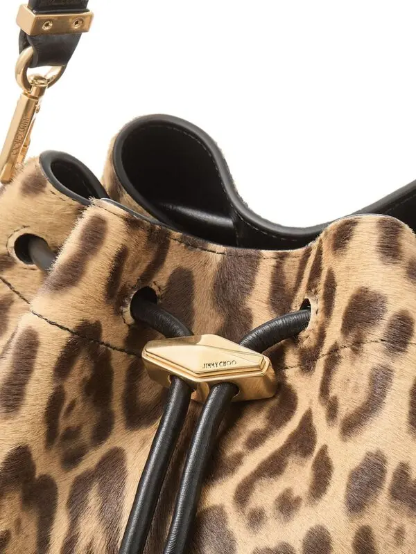 JIMMY CHOO Medium Cinch Bucket Bag