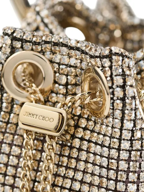 JIMMY CHOO Bon Bon Bucket Bag - Gold