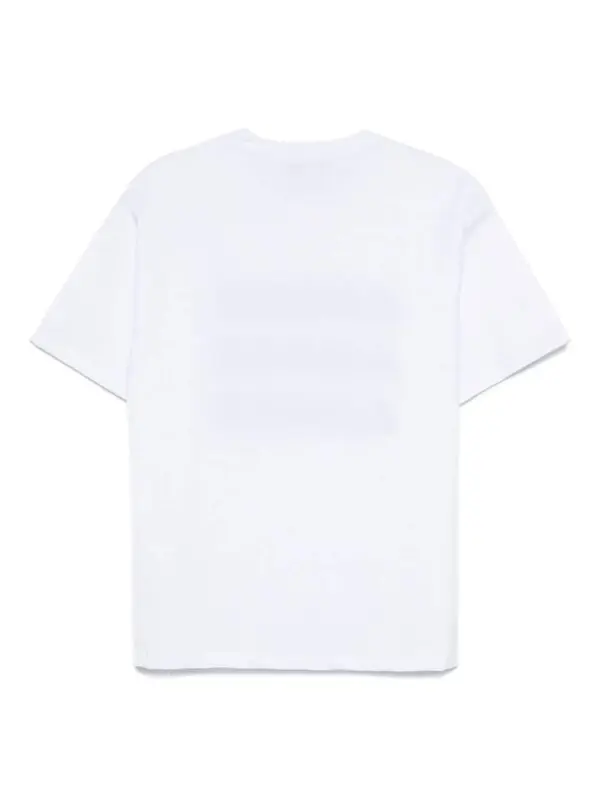 ALESSANDRO ENRIQUEZ Text-embroidered T-shirt