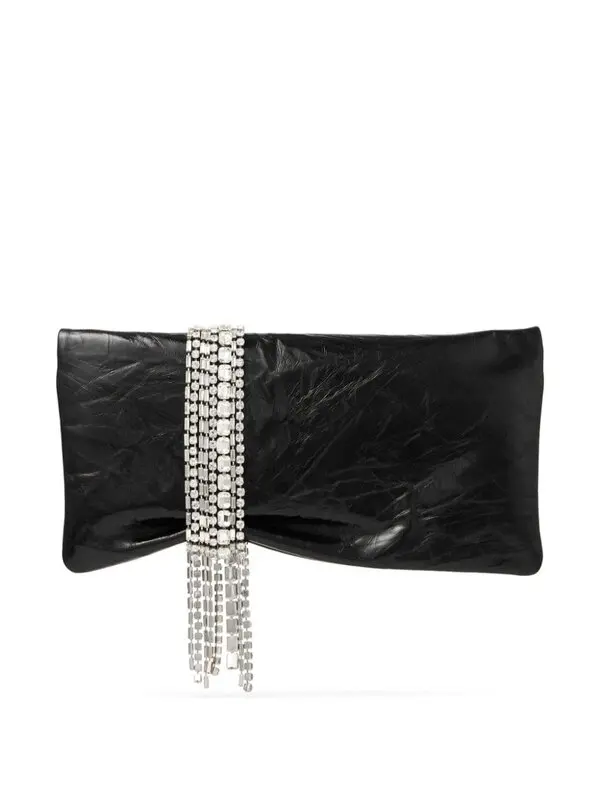 JIMMY CHOO Zandra Clutch - Black