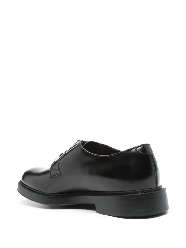 DOUCAL'S Lace-up Leather Derby Shoes