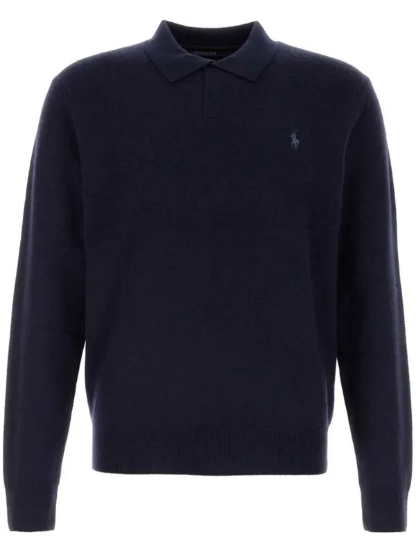 Polo Ralph Lauren Polo Collar Sweater - Blue