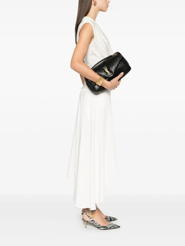 Saint Laurent Medium Calypso Shoulder Bag - Black