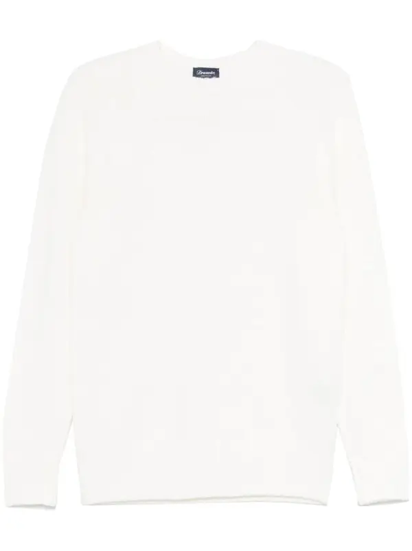 DRUMOHR Crew-neck Sweater - White