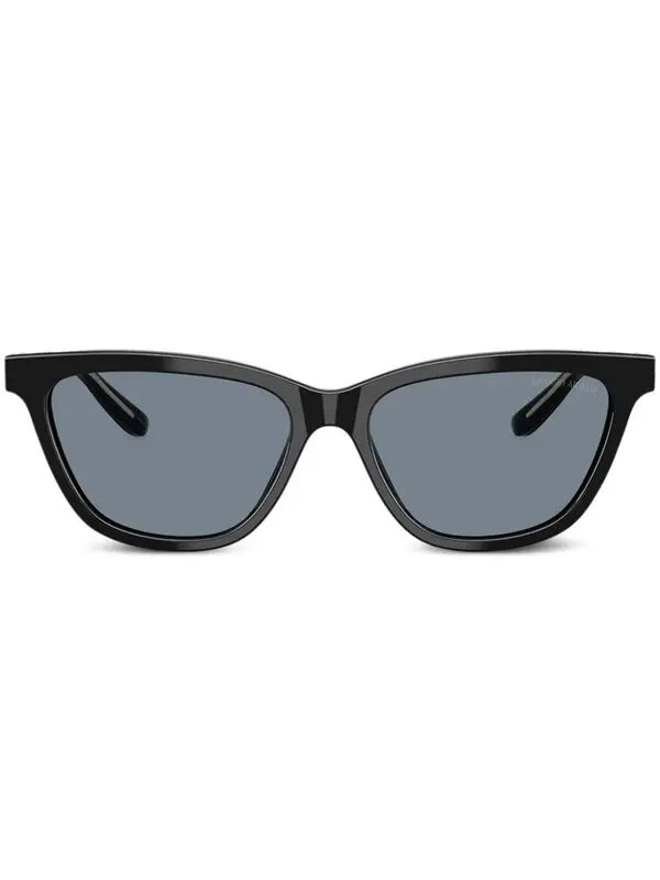 Giorgio Armani Rectangle-frame Sunglasses - Black