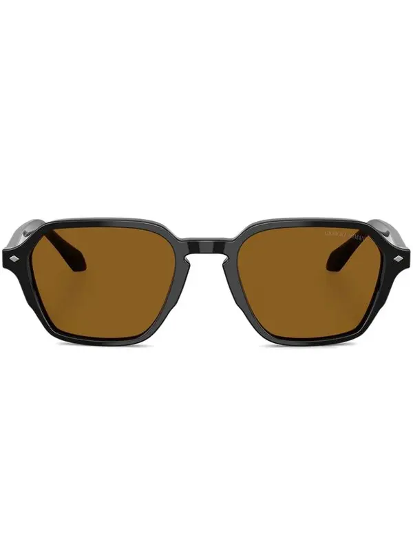 Giorgio Armani Square-frame Sunglasses - Black