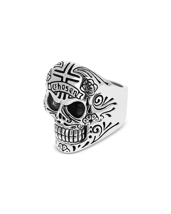 KING BABY STUDIO 20th Anniversary Skull Ring - Silver