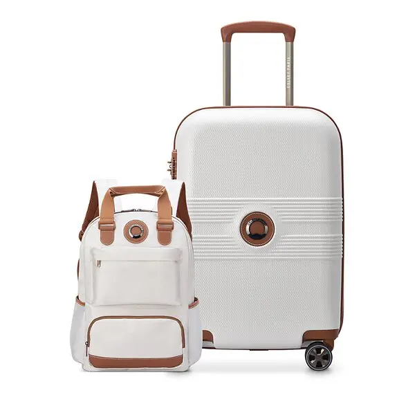 DELSEY PARIS Flanerie Backpack And Suitcase Set - Champagne