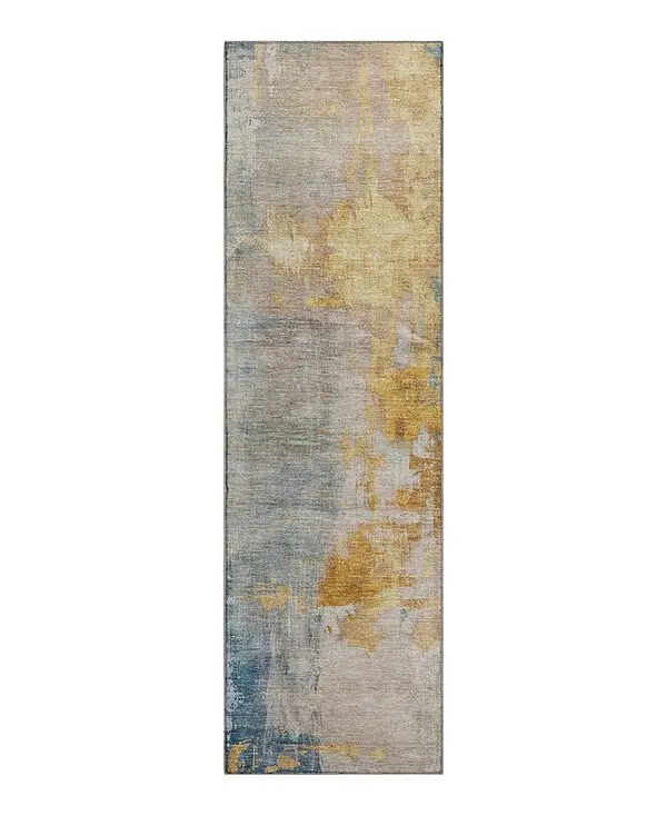 DALYN RUG COMPANY Dalyn Luxury Washable Bresca Bc4 Runner Area Rug, 2'3 X 7'6 - Linen