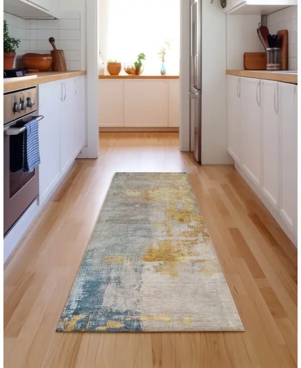 DALYN RUG COMPANY Dalyn Luxury Washable Bresca Bc4 Runner Area Rug, 2'3 X 7'6