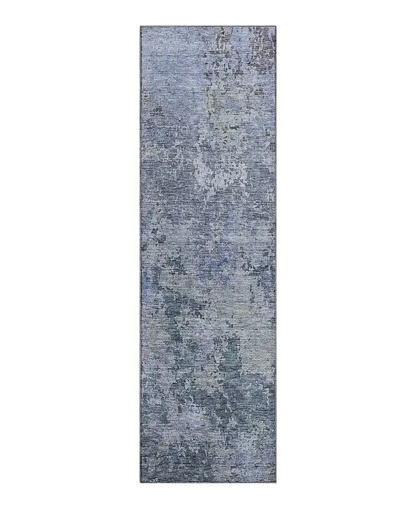 DALYN RUG COMPANY Dalyn Luxury Washable Bresca Bc6 Runner Area Rug, 2'3 X 7'6 - Blue
