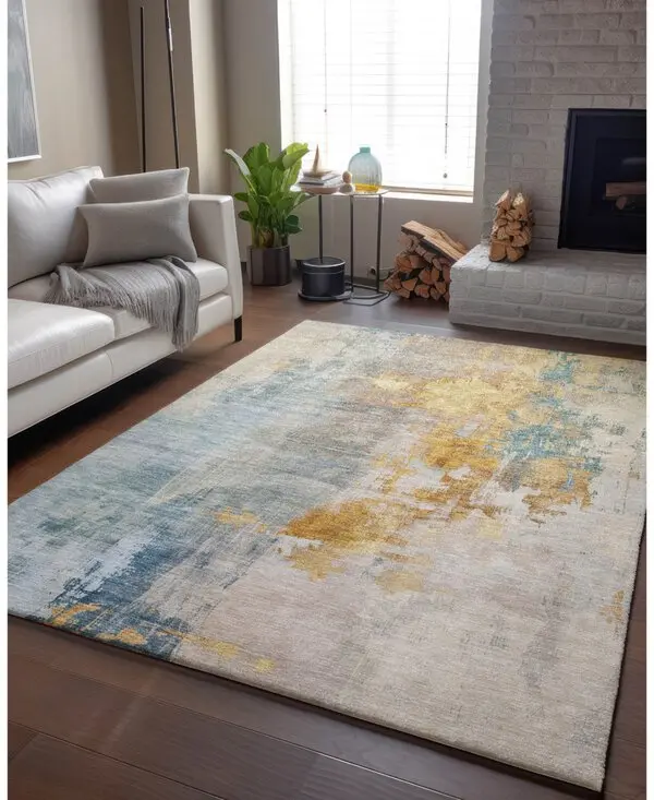 DALYN RUG COMPANY Dalyn Luxury Washable Bresca Bc4 Area Rug, 10' X 14
