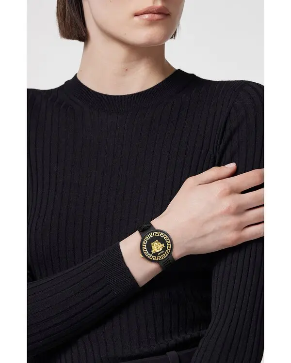 Versace Medusa Pop Watch - Black