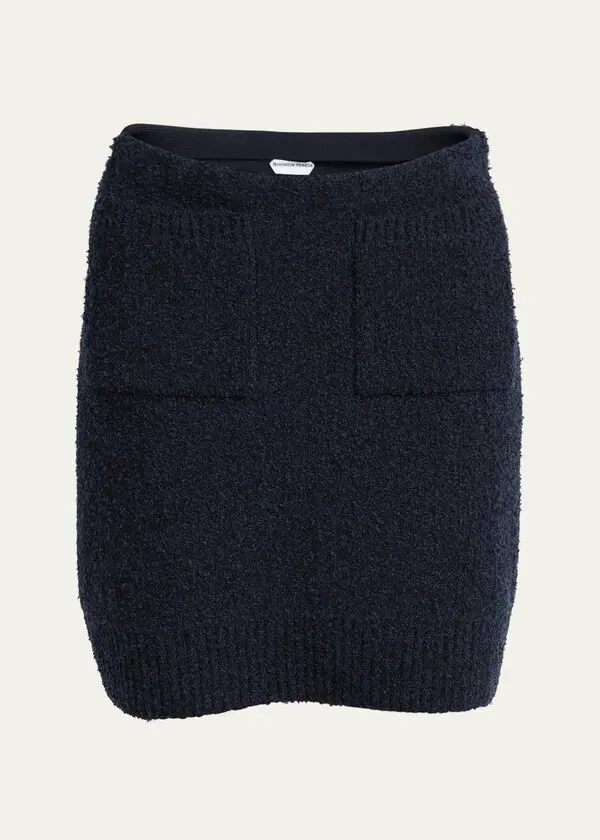 Bottega Veneta Boucle Mini Skirt - Blue