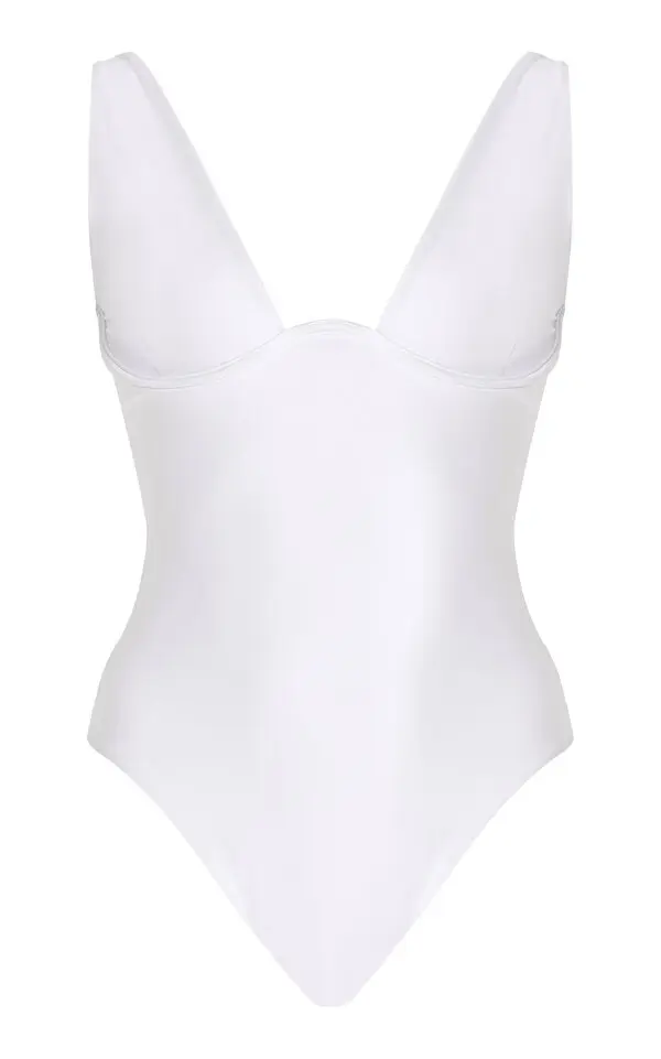 Jade Swim Paloma One-piece Swimsuit - White
