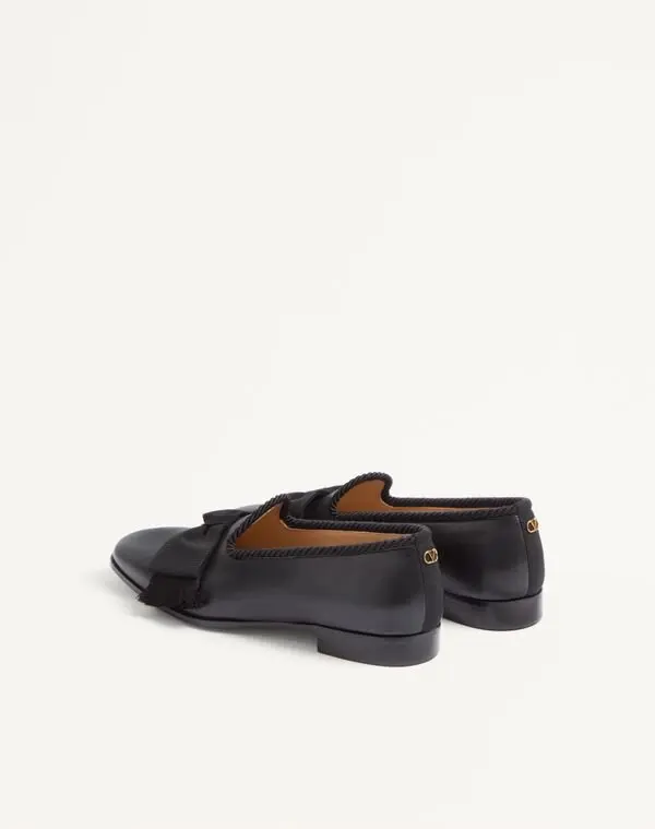 Valentino Garavani Bowow Leather Loafer