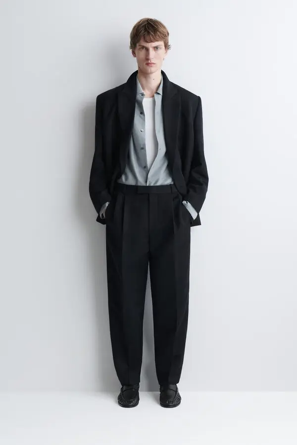 Cos Relaxed Silk Shirt