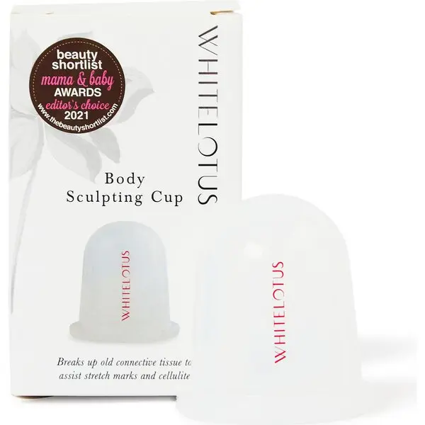 WHITE LOTUS BEAUTY Premium Jade Roller & Body Sculpting Cupping Kit - White