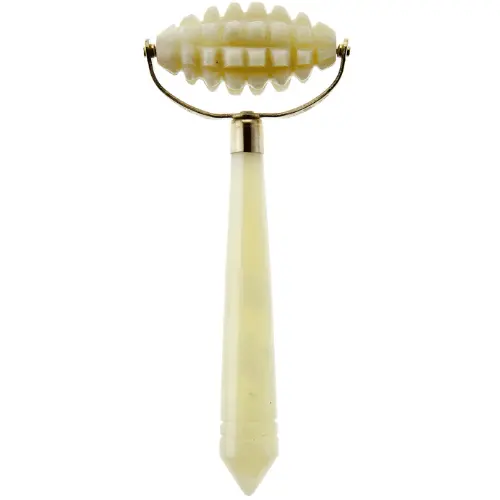 WHITE LOTUS BEAUTY Premium Intensive Jade Roller - Green