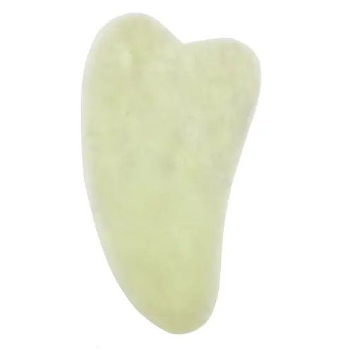 WHITE LOTUS BEAUTY Genuine Premium Jade Gua Sha - Green