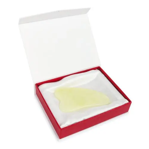 WHITE LOTUS BEAUTY Genuine Premium Jade Gua Sha - Green