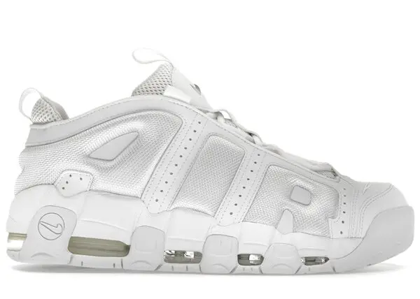 Nike More Uptempo Low Sneakers - White