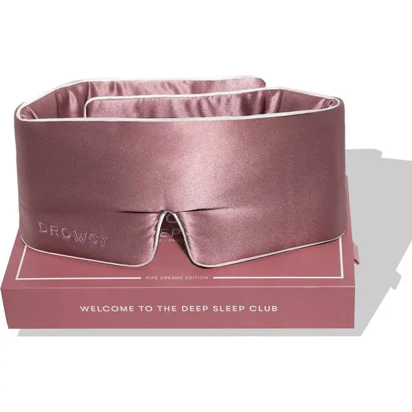 DROWSY SLEEP CO. Pipe Dreams Sleep Masks - Damask Rose