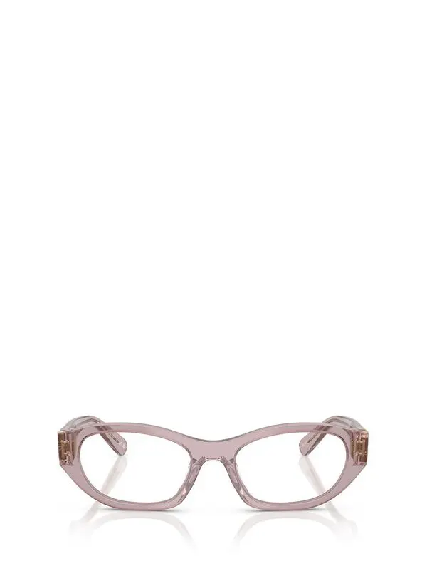 Miu Miu Eyeglasses Oval - Mauve Transparent