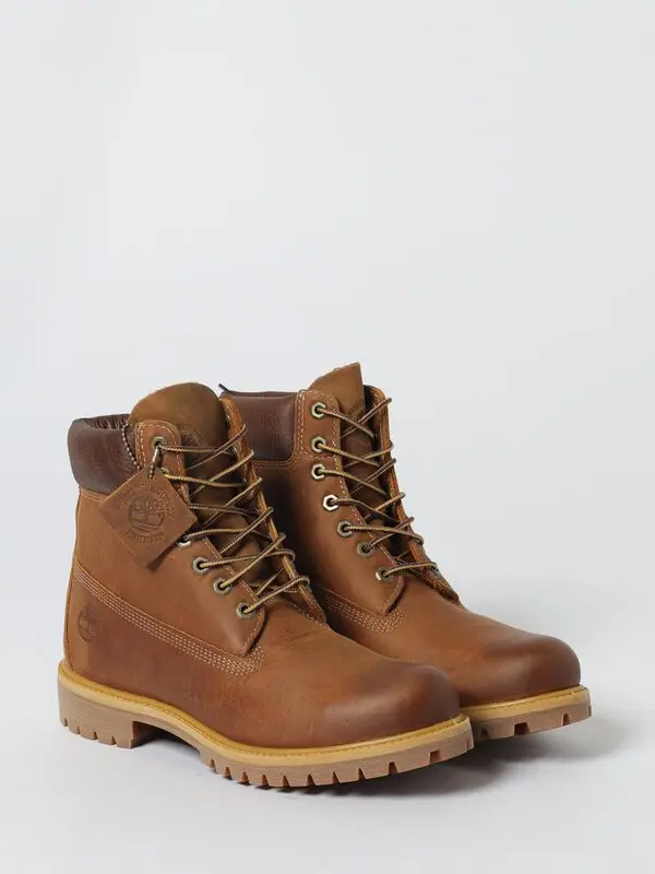 Timberland Lace-up Leather Boots - Brown