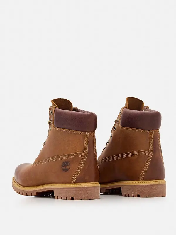 Timberland Lace-up Leather Boots - Brown