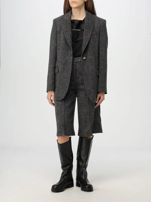 Liu Jo Textured Blazer - Black