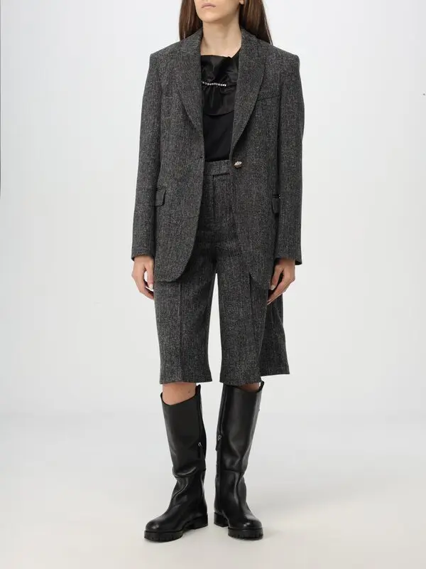 Liu Jo Textured Blazer - Black