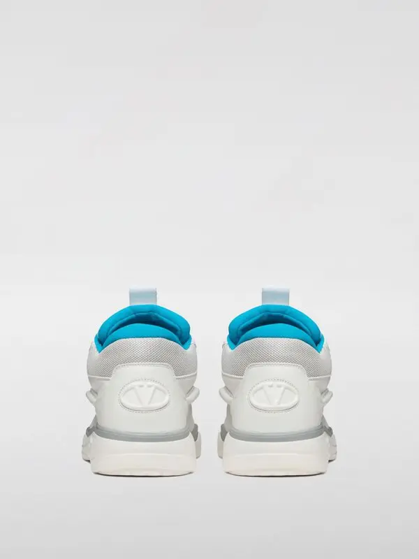 Valentino Garavani Leather Lace-up Sneakers - White