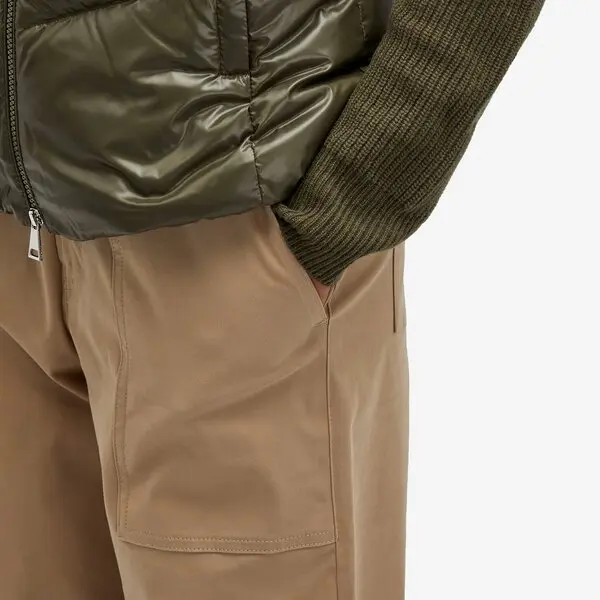 Moncler Gabardine Straight Leg Trousers