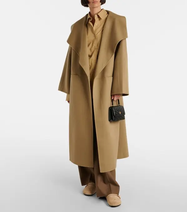Tory Burch Mellow Shearling-lined Suede Mules - Beige