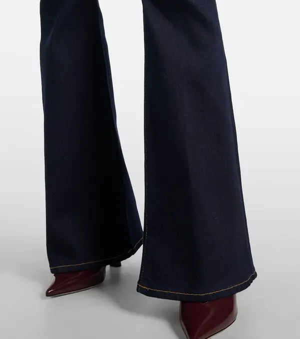 FRAME Le High Flare Jeans - Blue