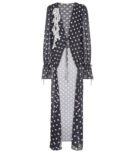 BANANHOT Polka-dot Beach Cover-up