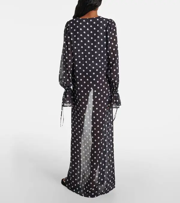 BANANHOT Polka-dot Beach Cover-up