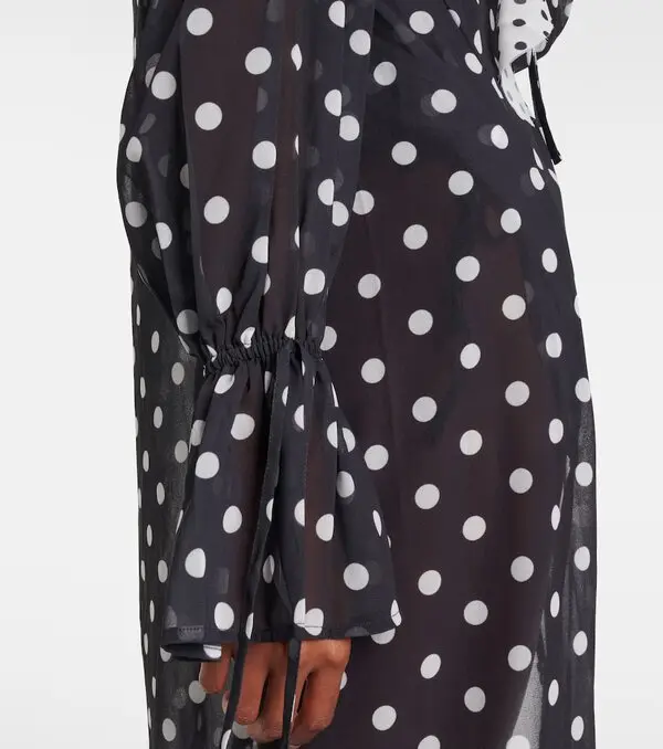 BANANHOT Polka-dot Beach Cover-up