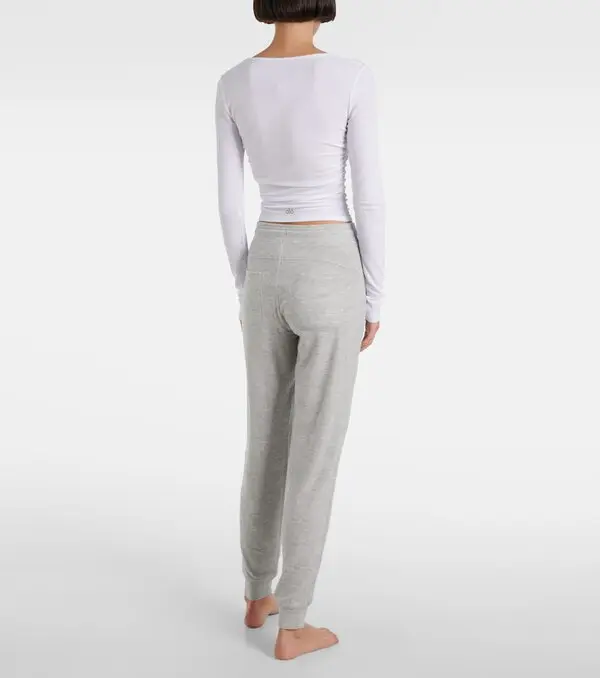 Alo Yoga Gathered Top - Black