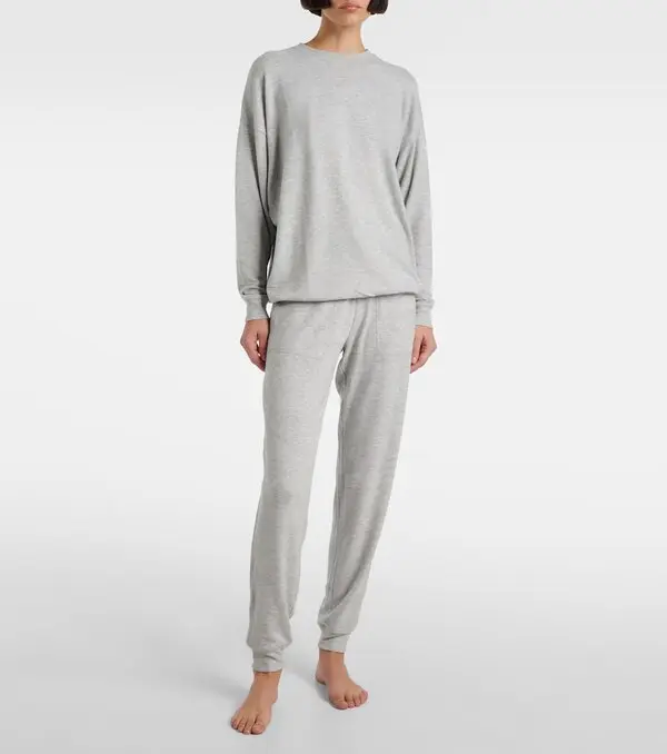 Alo Yoga Soho Track Pants - Grey
