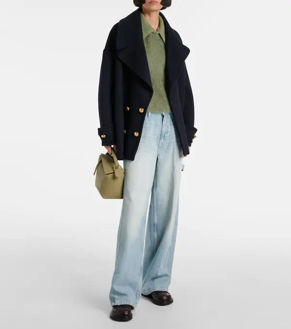 RE/DONE Painter Wide-leg Jeans - Blue