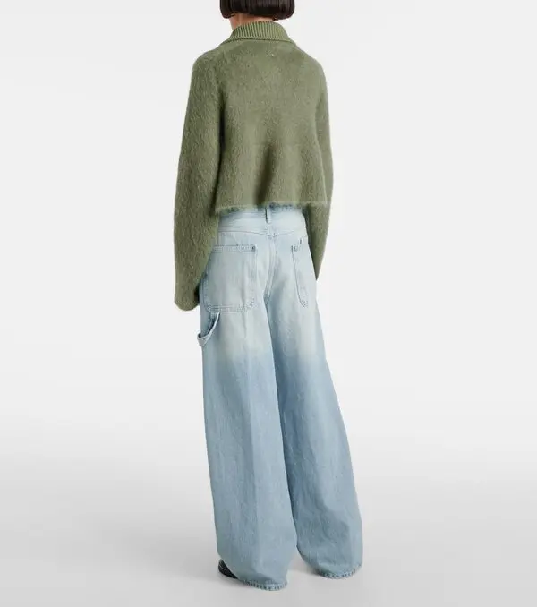 RE/DONE Painter Wide-leg Jeans - Blue