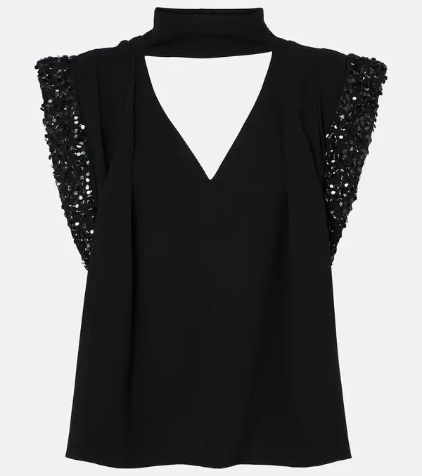 Isabel Marant Étoile Lenia Sequined Top