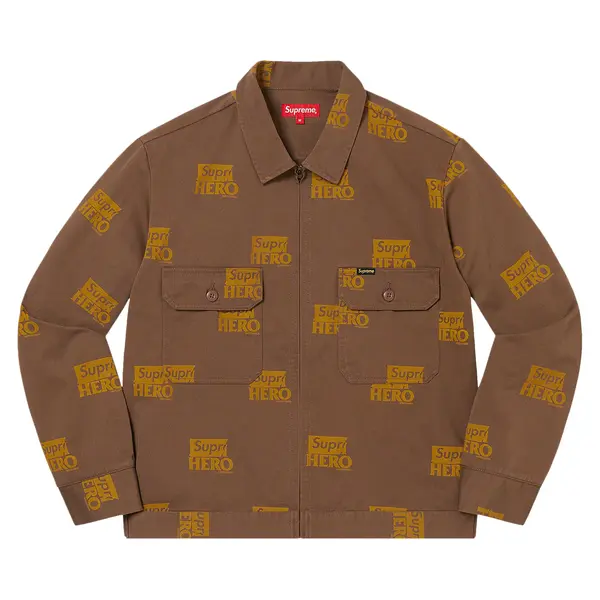 Supreme X Antihero Work Jacket - Brown