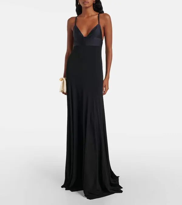 Jacquemus Spallina Jersey Gown