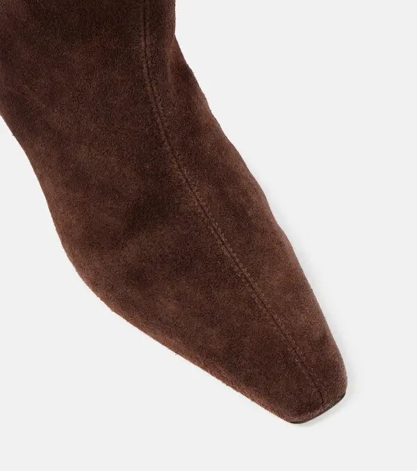 Paris Texas Bettina 25 Suede Knee-high Boots