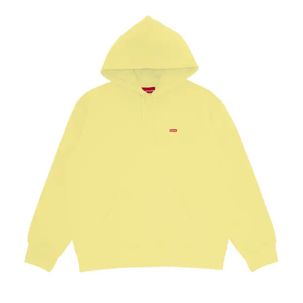 Supreme Small Box Hooded Sweatshirt - Yellow